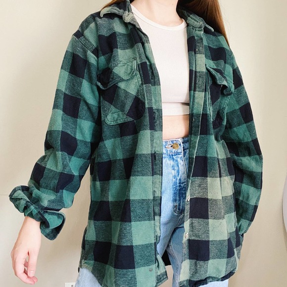 Vintage | Jackets & Coats | Field Stream Vintage Buffalo Check Plaid ...